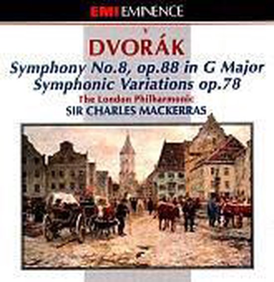 Dvorak: Symphony No. 8; Symphonic Variations, Charles Mackerras | CD ...