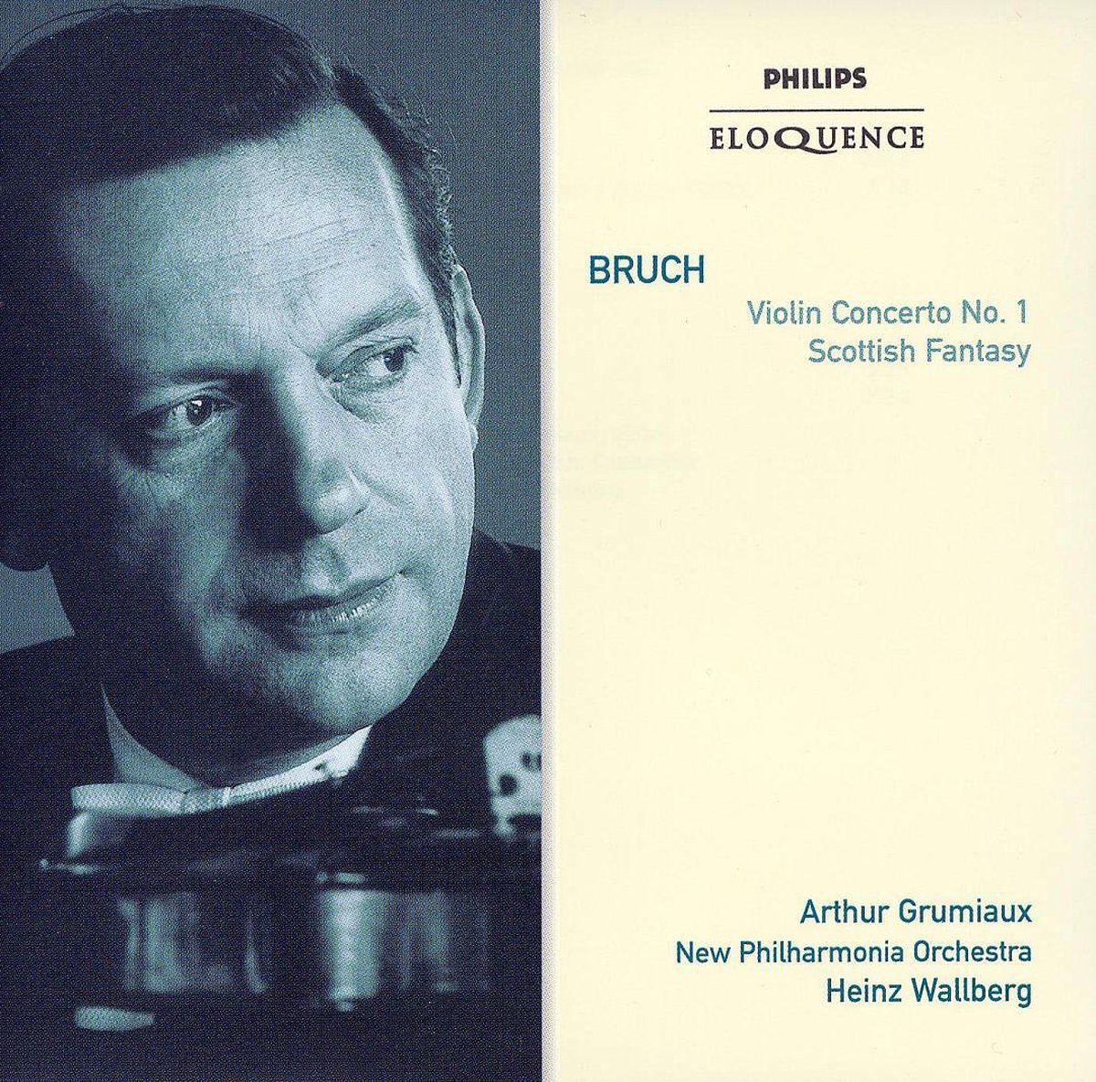 Violin Concerto No. 1; Scottish Fan, Arthur Grumiaux | CD (album) | Muziek | bol.com