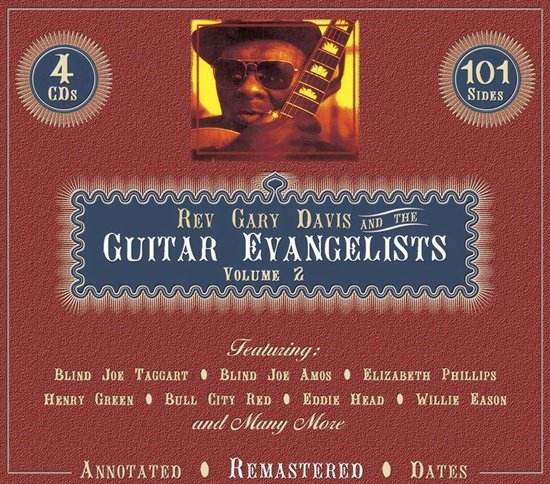 Rev. Gary Davis - Guitar Evangelists Volume 2 (4 CD), Rev. Gary Davis ...