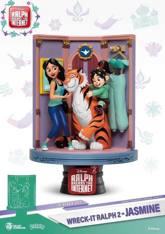 Disney: Wreck-It Ralph 2 - Jasmine PVC Diorama | bol
