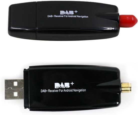 DAB+ Radio-ontvanger Adapter met USB voor Android Auto en ...