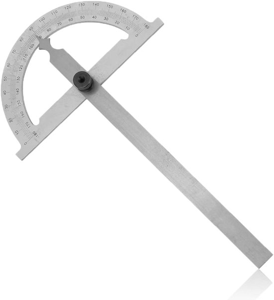 JGS Premium - Hoek gradenboog in Koolstofstaal, Verchroomd, 80 x 120 mm ...