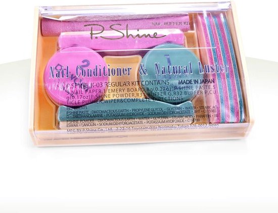 Japanese Manicure Kit - Set voor sterke & glanzende nagels - Herstelt ...