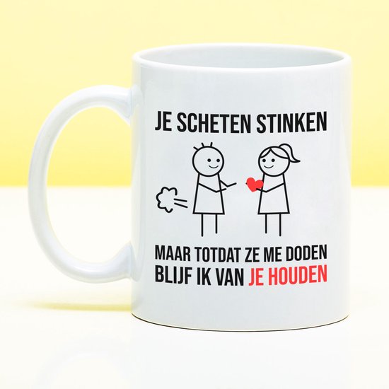 Mok Je scheten stinken van Ditverzinjeniet.nl | bol