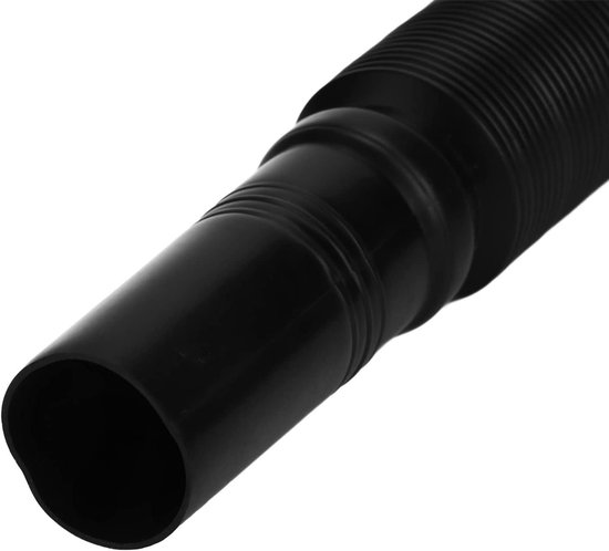 Allecto Plus afvoerbuis - Zwarte flexibele PVC afvoerbuis voor wastafel ...
