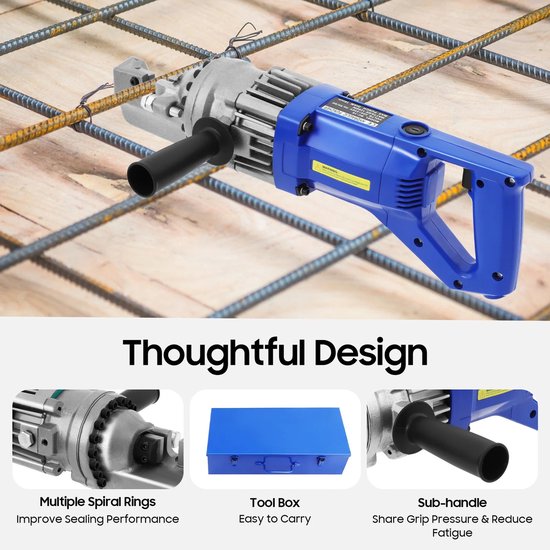 Elektrische Staafknipper – Rebar Cutter – Betonijzer Knipper – Stalen ...