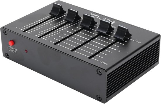 Mini Electronic Stereo Audio Phono Preamplifier - Preamp met 3 Band ...