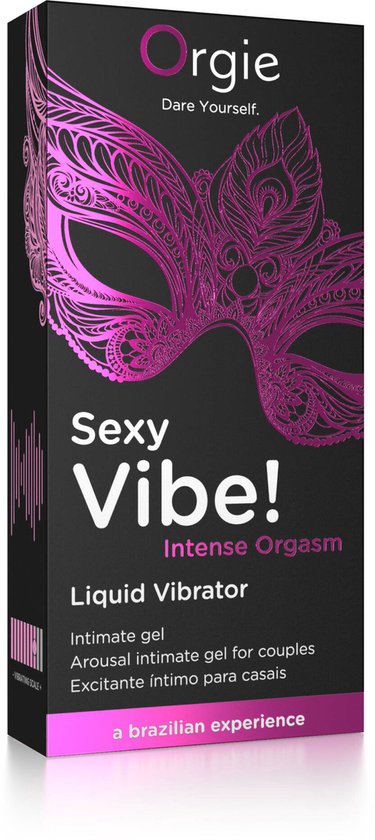 Orgie - Sexy Vibe! Intense Orgasm Liquid Vibrator 15 ml | bol