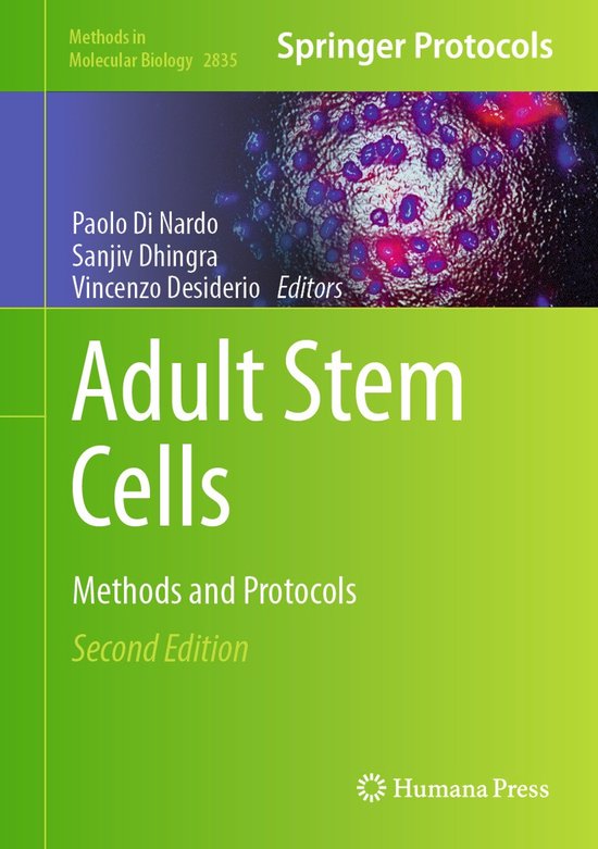 Methods in Molecular Biology- Adult Stem Cells | 9781071639948 | Paolo ...