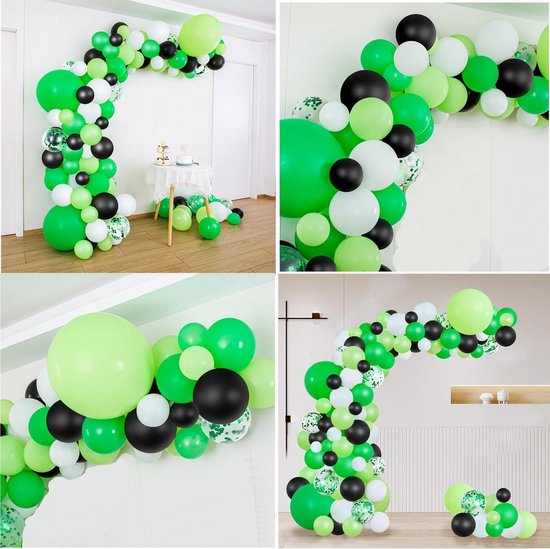 Verjaardagsdecoratie Groen 90 Jaar Man - Ballonnen en Slingers Voor ...
