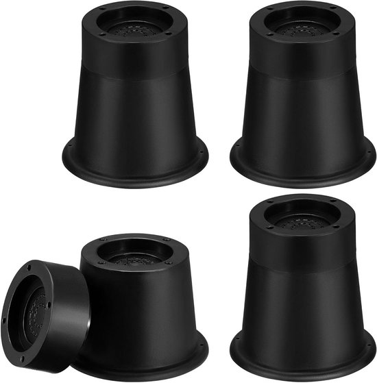 Allecto Plus - 4-delige set meubelverhogers 6 of 7 cm voor zwaar ...