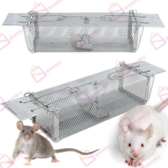 Rattenval XXL – muizenvallen voor binnen – rattenvallen – Veilig ...