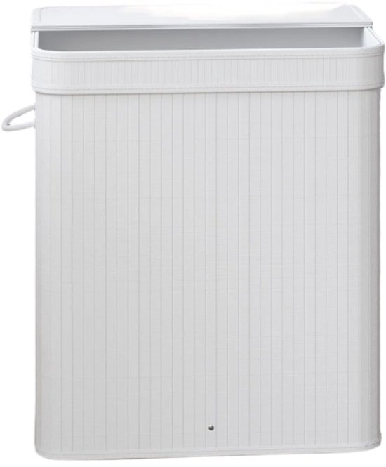 Wasmand met deksel - wasverzamelaar - Bamboo Laundry Bag - machine ...