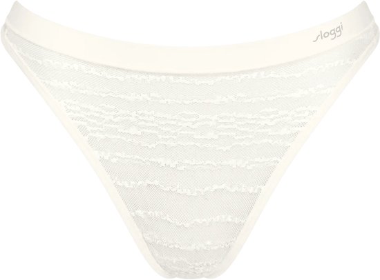 Sloggi FREE Evolve String Lace Dames Onderbroek - WIT | bol
