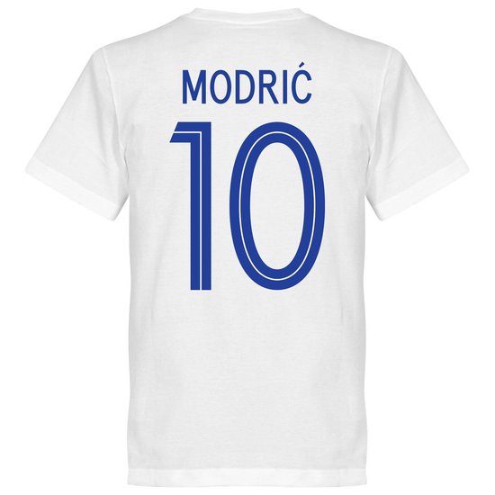 Kroatië Modric 10 Team T-Shirt - Wit - XXL | bol.com