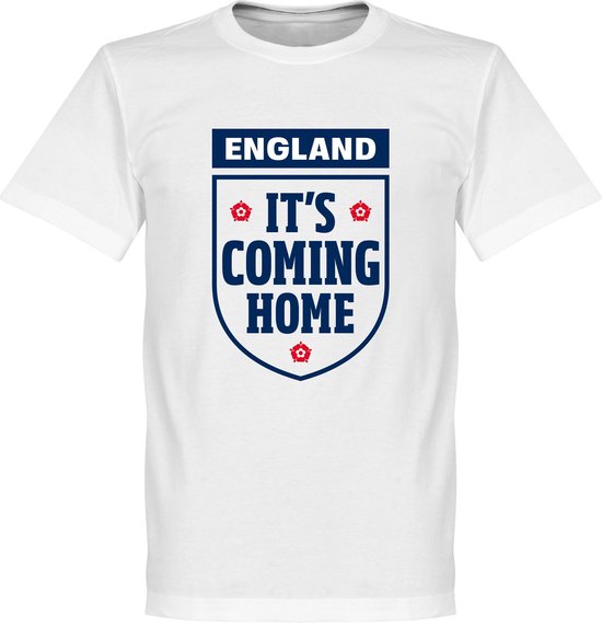 It's Coming Home England T-Shirt - Wit - XL | bol.com
