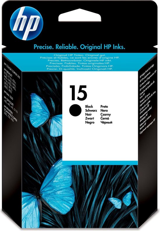 HP 15 ink black Blister | bol.com
