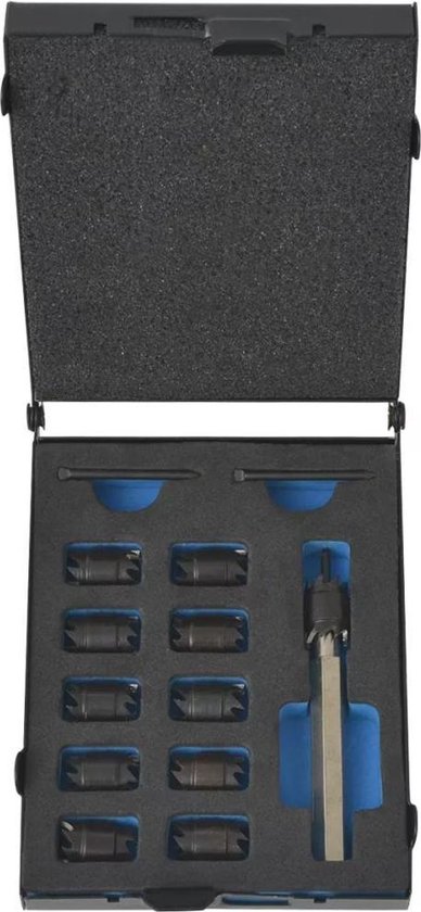 Puntlasfrees set 13-delig HSS-kobalt | bol.com