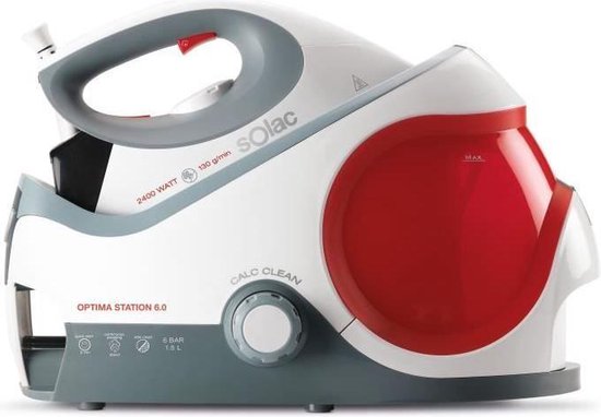 SOLAC Optima Station 6.0-CPP6000 Compact strijkstation - 2400 W - 6 bar ...