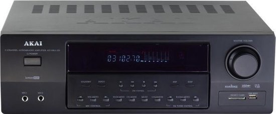 Akai AS110RA-320 AV receiver 30 W 5.1 kanalen Surround Zwart | bol