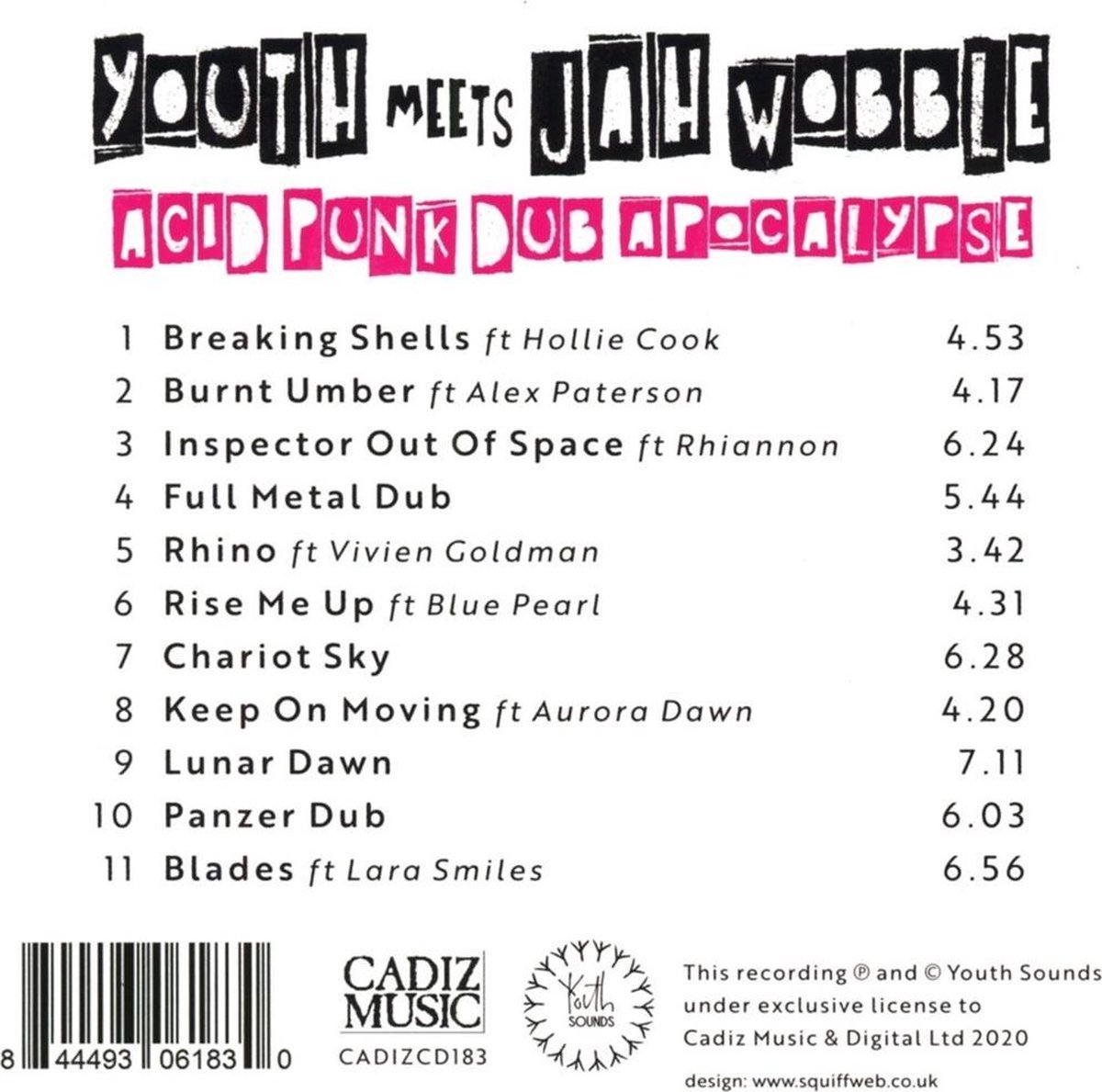 Acid Punk Dub Apocalypse, Jah Wobble | CD (album) | Muziek | bol.com