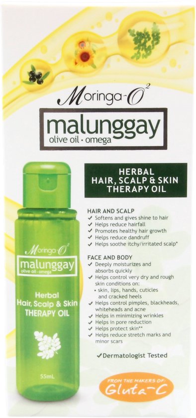 Moringa O2 Herbal Therapy Oil 55 ml | bol.com