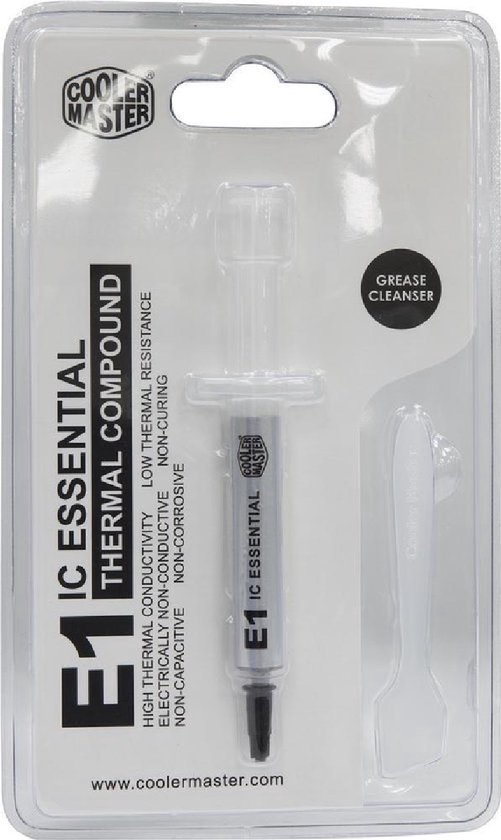 Cooler Master IC-Essential E1 thermal grease Grey | bol.com