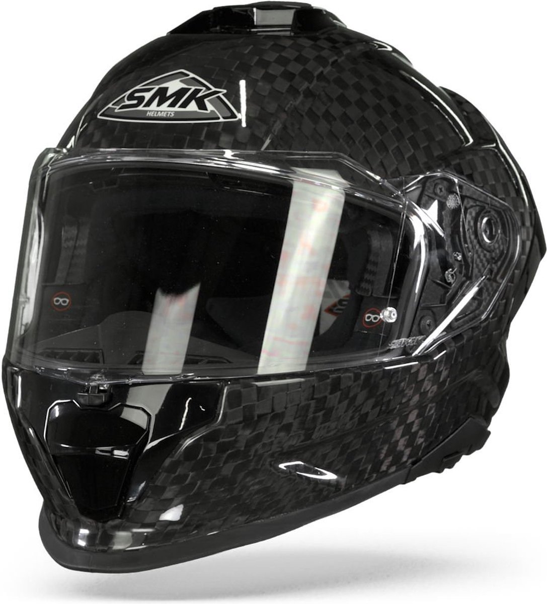 SMK Titan Carbon Zwart Integraalhelm XL | bol.com