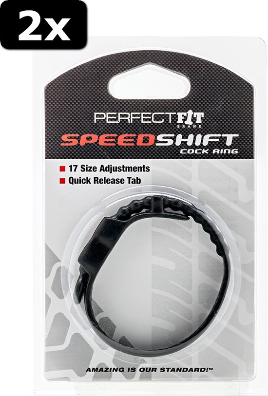 2x Speed Shift - Black | bol.com