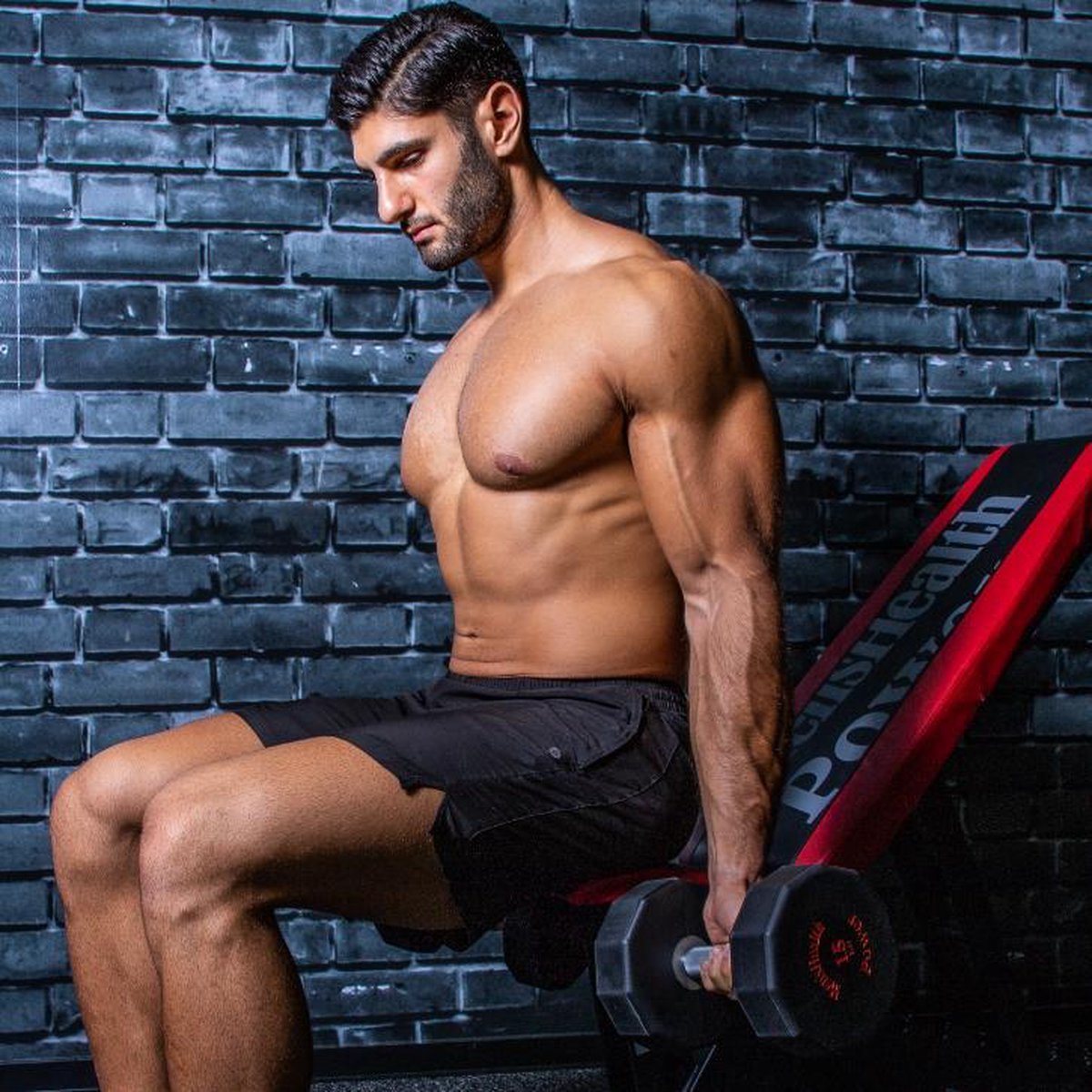 Men's Health Urethane Dumbbell 20 kg - Gewichten - Krachttraining | bol.com