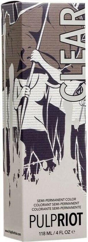 Pulp Riot Semi-permanent Hair Color for Unisex Clear 4 Ounce | bol