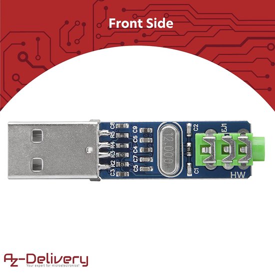 AZDelivery 3 x Mini PCM2704 USB Sound Card DAC Decoder Board DV 5V ...