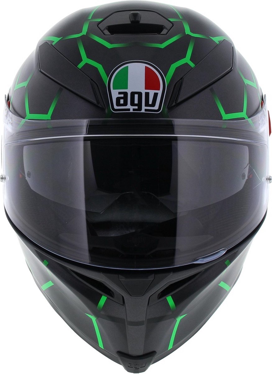 AGV K5-S Vulcanum Motorhelm groen XXL | bol.com