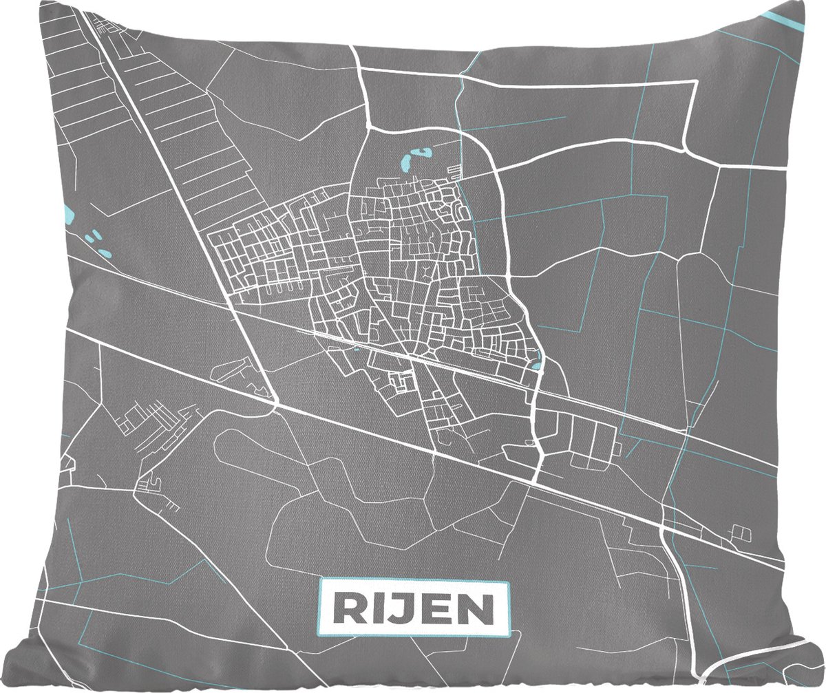 Sierkussens - Kussentjes Woonkamer - 60x60 cm - Plattegrond - Rijen ...