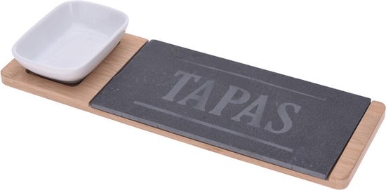 Excellent Houseware Serveerset Schaal En Plank | bol