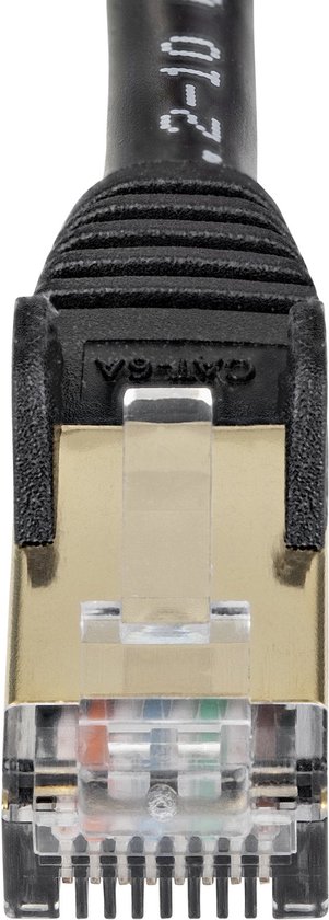 UTP Category 6 Rigid Network Cable Startech 6ASPAT10MBK 10 m | bol