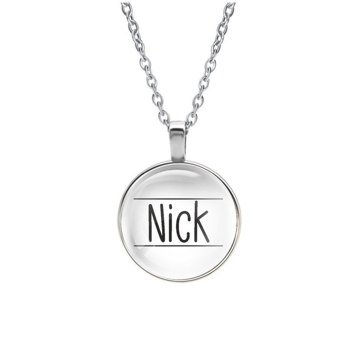 Ketting Glas - Nick | bol.com