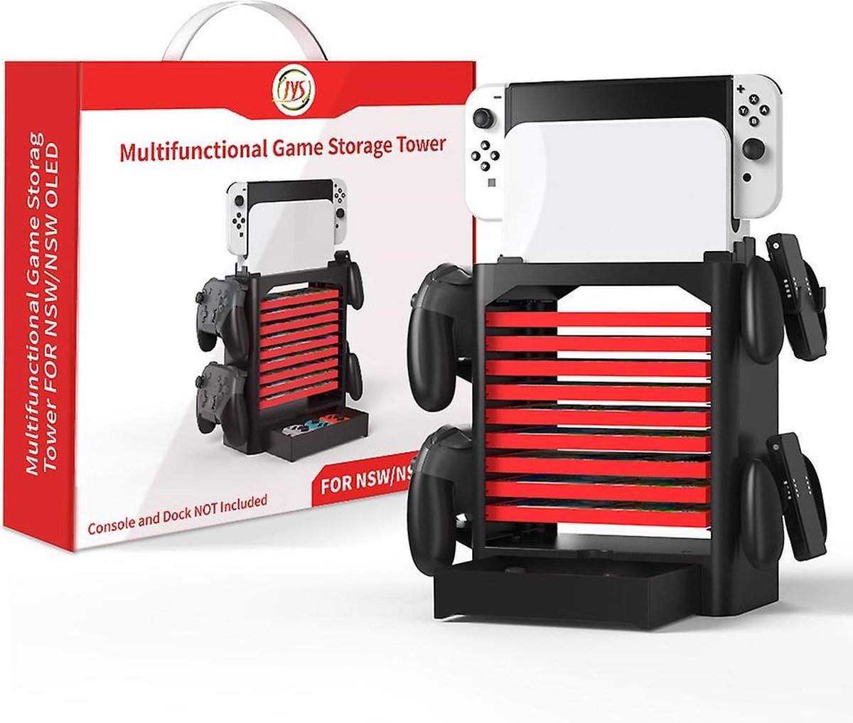 Lovnix - Multifunctionele Game Card Storage Case Toren Voor Nintendo ...