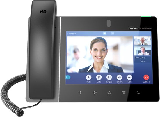 Grandstream Networks GXV3380 IP-telefoon Zwart 16 lijnen IPS Wi-Fi | bol