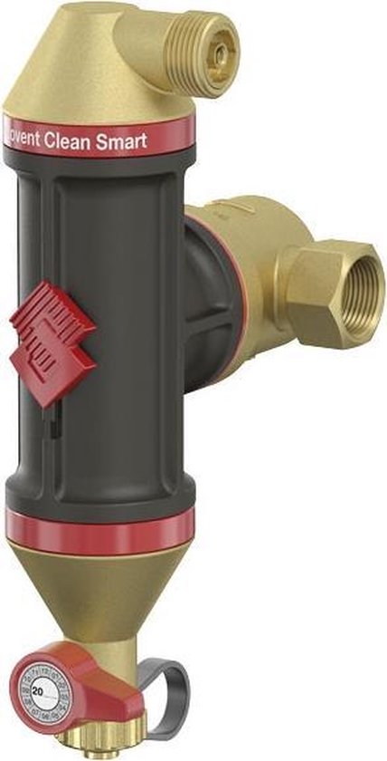 Flamco Flamcovent Clean Smart lucht en vuilafscheider 22mm | bol