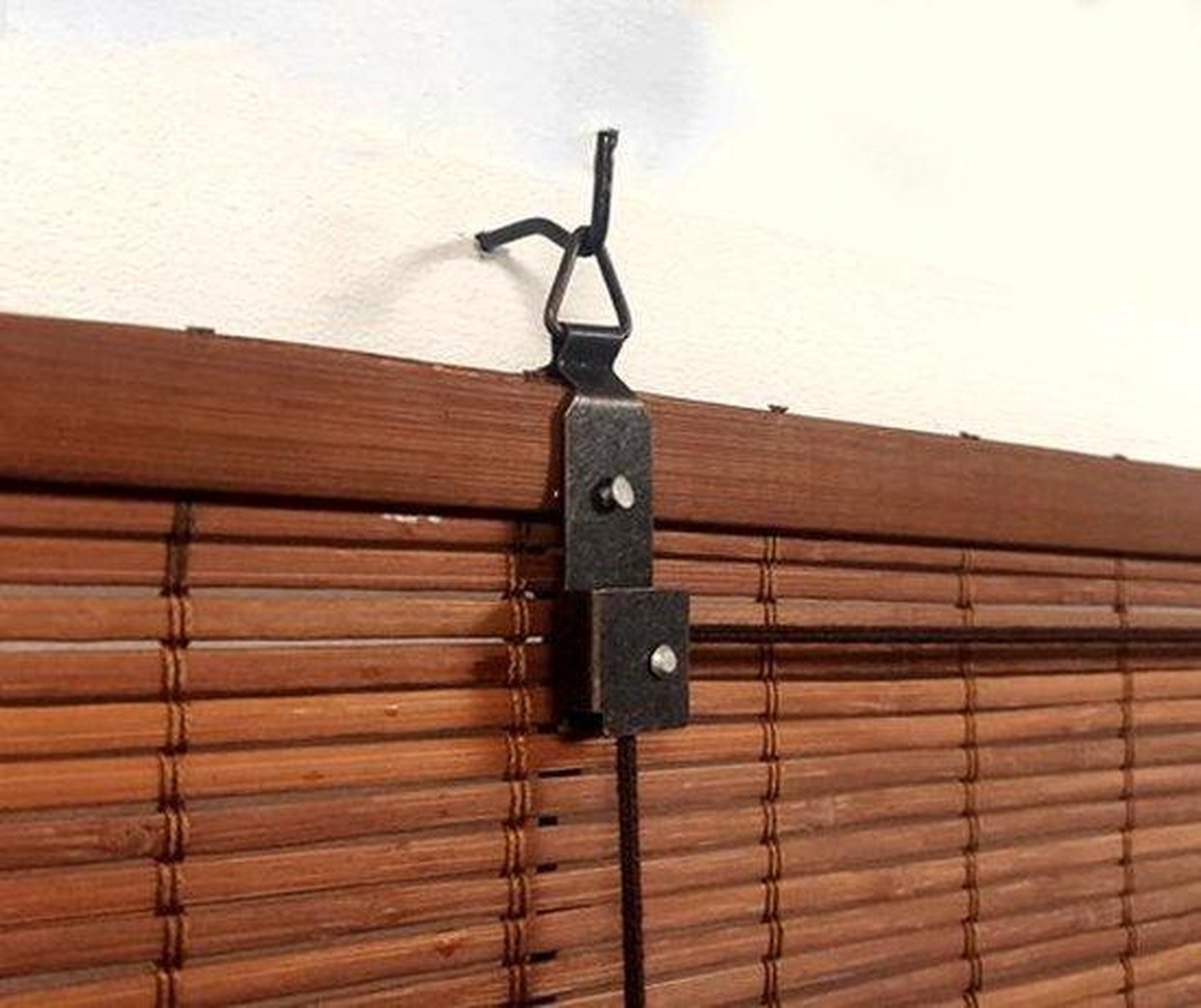 Arzion Bamboe rolgordijn - Bruin 110 x 220 cm | bol