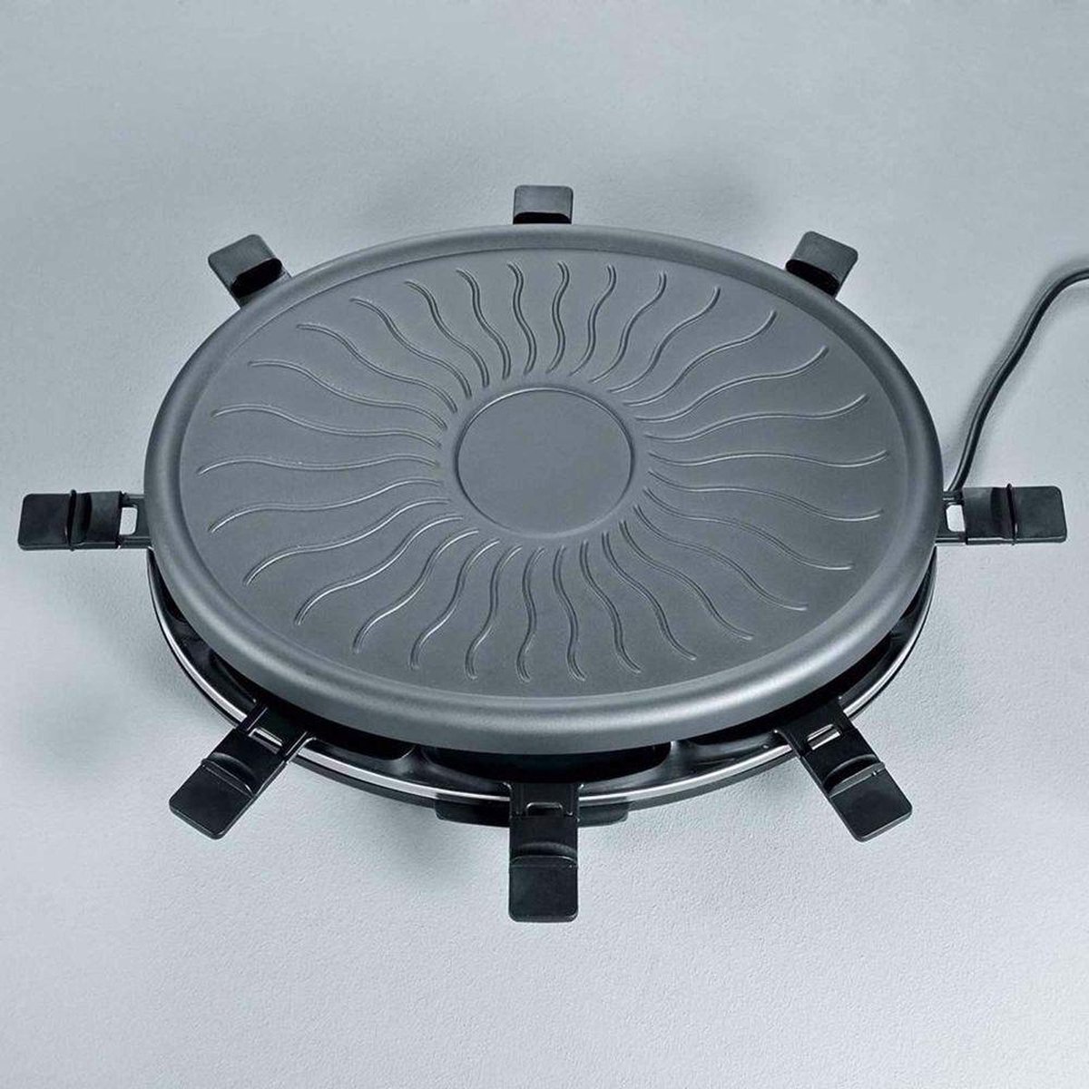 SEVERIN Raclette-grill RG 2681, plaque de grill ronde, noir | bol.com