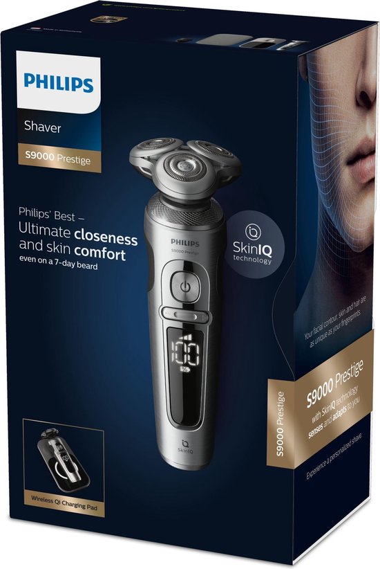 Philips Shaver S9000 Prestige SP9861/16 - Scheerapparaat - Lichtgrijs ...