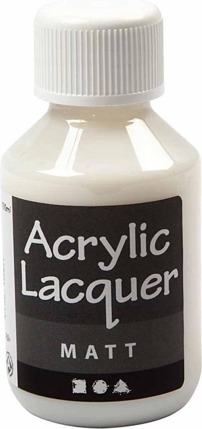 Acryllak. matt. 100 ml/ 1 fles | bol.com