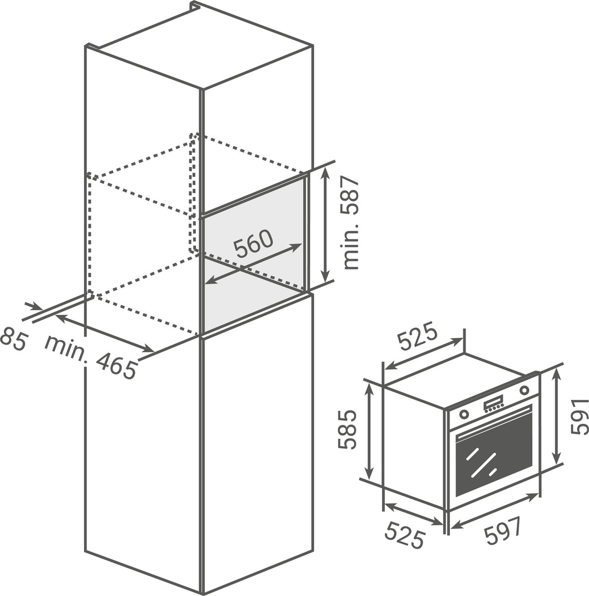 Boretti Maggiore inbouw oven 60cm | bol.com