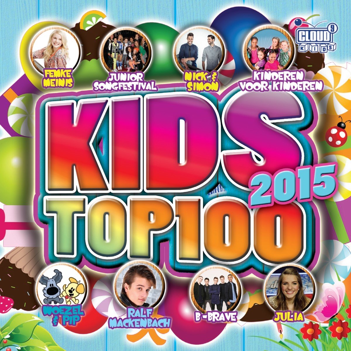 Various Artists - Kids Top 100 - 2015 (2 CD), various artists | CD ...