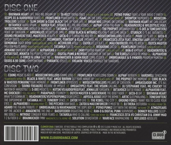 Various Artists - Hardstyle Top 100 Best Of 2012 (2 CD), various ...
