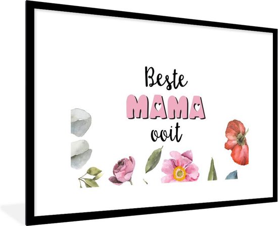 Fotolijst inclusief poster - Posterlijst 120x80 cm - Posters - Moeder ...