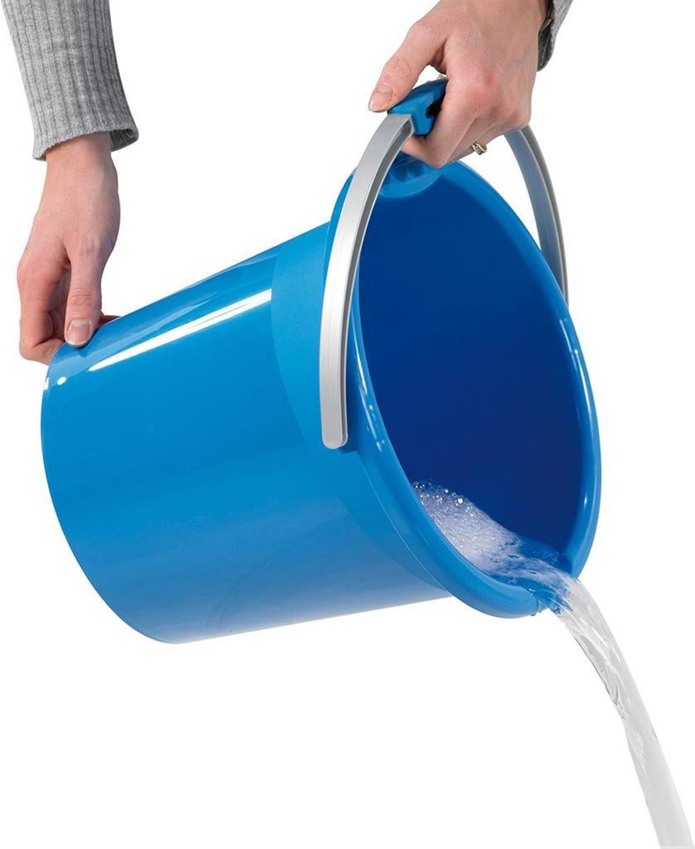 Sunware - Water-line emmer 12L blauw - 32 x 35 x 28 cm | bol.com