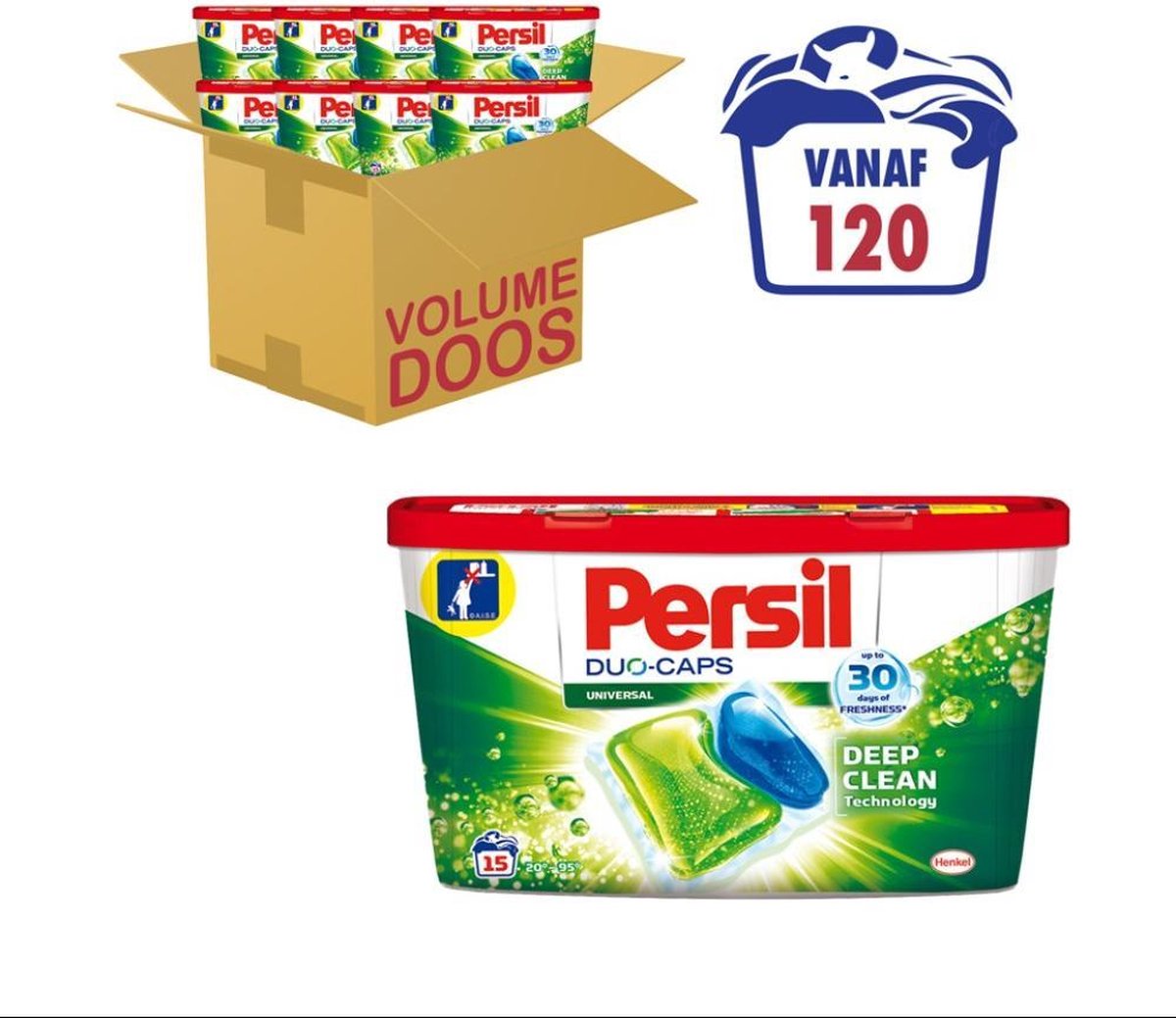 Persil Duo-Caps Universal Wascapsules - Wasmiddel Capsules ...